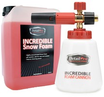 DetailPro Incredible Foam Cannon + Snow Foam 5L - Lavor & Parkside ...