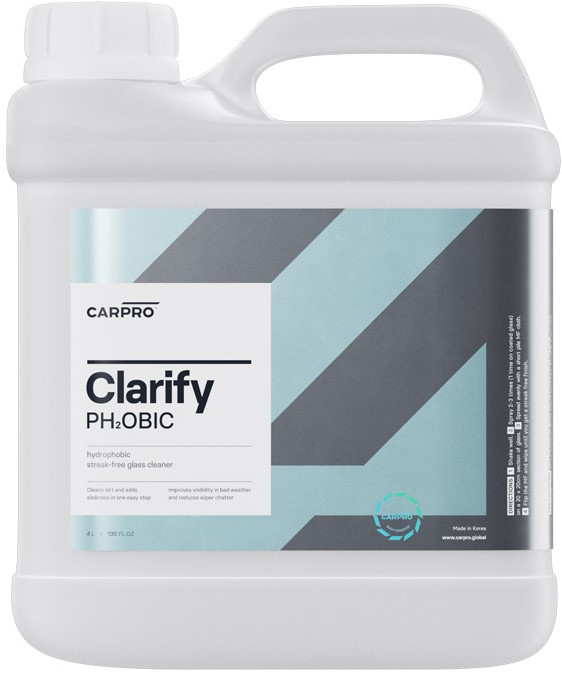 CarPro Clarify Phobic - Hydrophobic Glass Cleaner - 4000ml | Waxworld