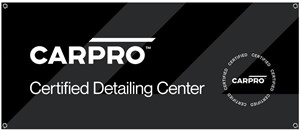 CarPro Certified Detailing Banner | Waxworld