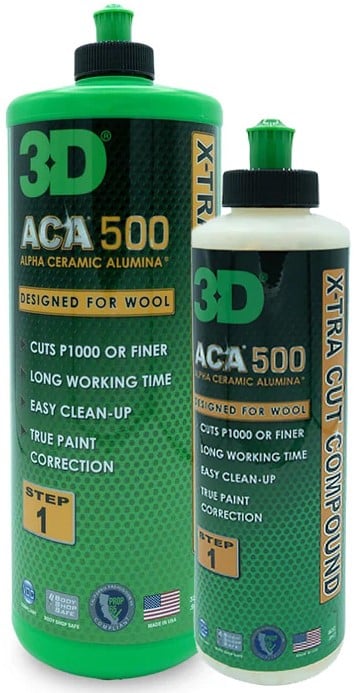 3D ACA500 X-tra Cut Compound | Waxworld