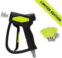 Bigboi Stainless Steel Short Trigger Gun + Nozzles voor WashR Pro of ...